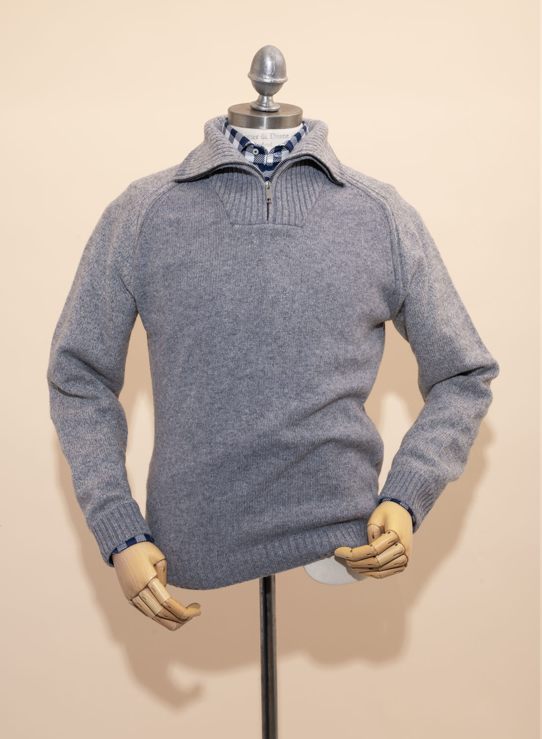 Chunky Zip Neck - Trotter & Deane